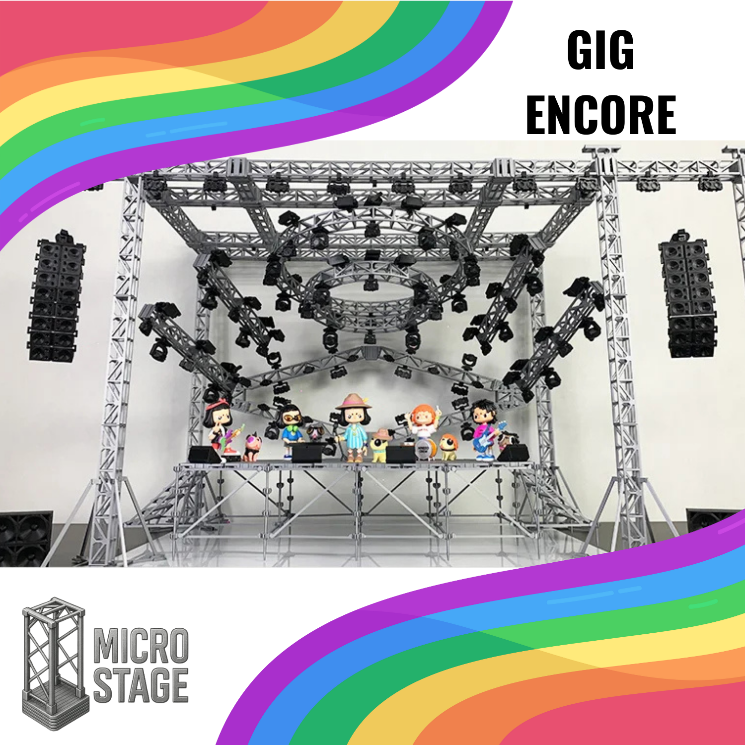 Gig Encore – Professional Stage Model (1:20 Scale) – MicroStage.store